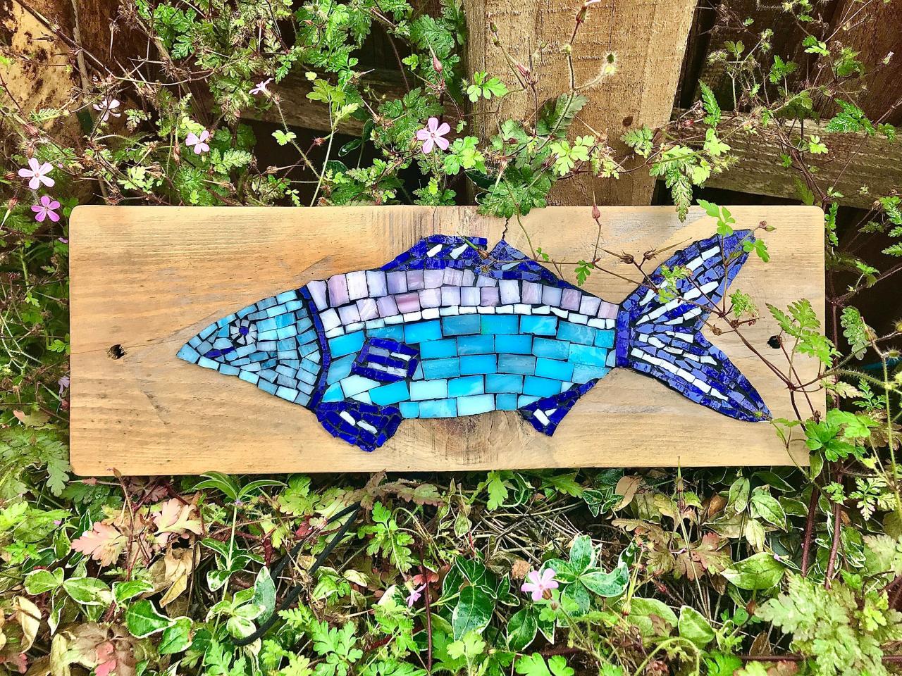Billy Blue Fish Wall Art on Luulla