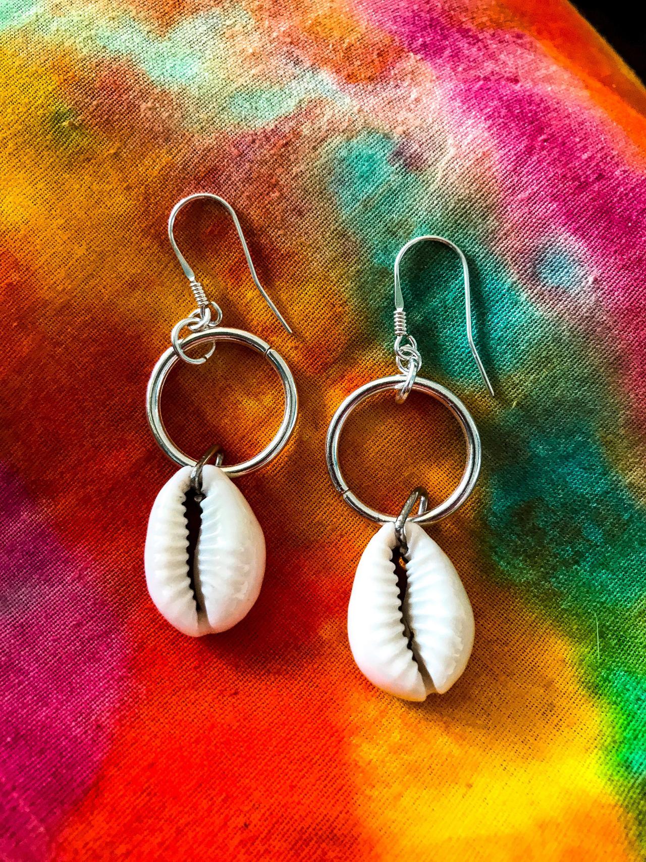 Cowrie Shell Earrings on Luulla