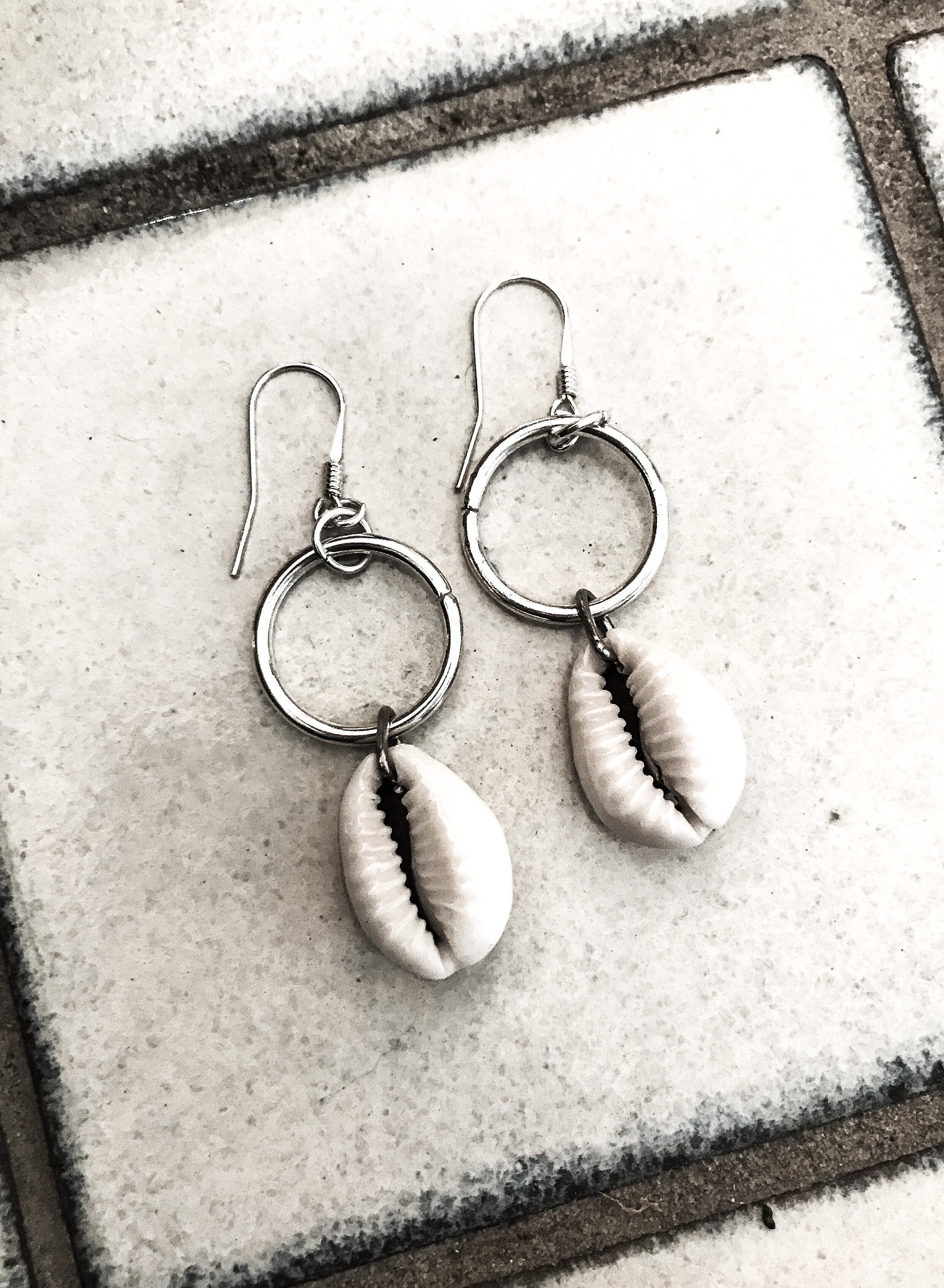 Cowrie Shell Earrings on Luulla